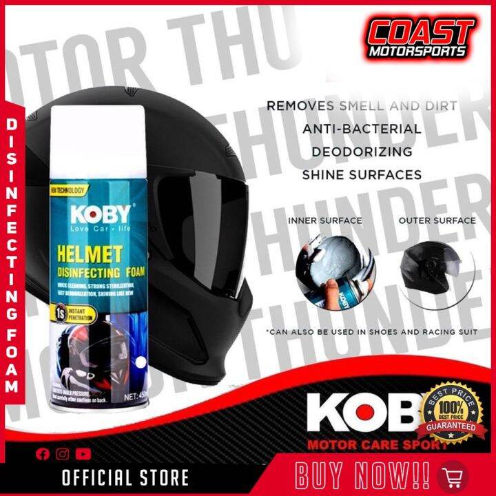 Koby Helmet Disinfecting Foam Sanitizer Disinfectant spray | Lazada PH