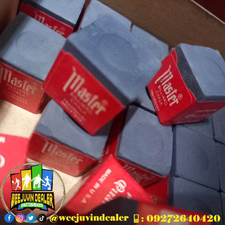 MASTER BILLIARD CHALK PER BOX / BILLIARD CHALK / WD BILLIARD ...