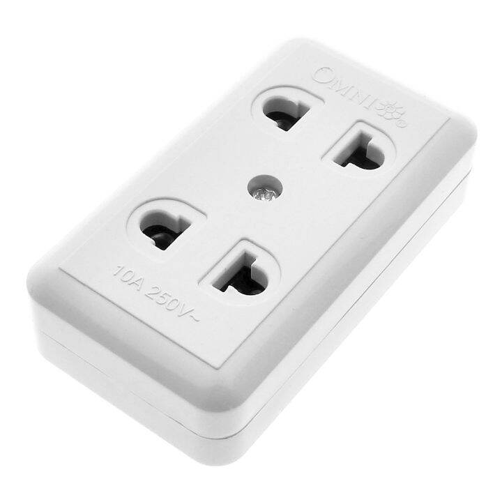Electriq l Omni 2-Gang, 3-Gang, 4-Gang Surface Convenience Outlet 10A ...