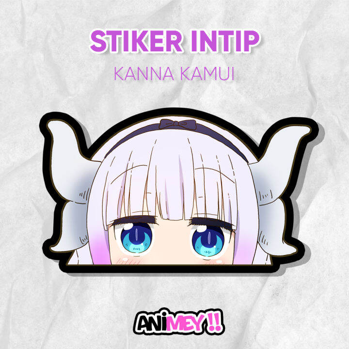 Stiker Intip Kanna Kamui / Sticker Anime Waterproof | Lazada Indonesia