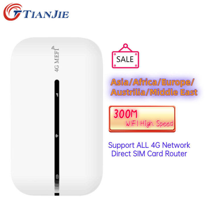 Wireless LTE 4G Router Wifi VPN Mini Portable Mobile Wi Fi 150Mbps ...