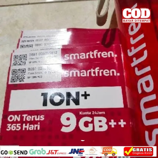 Kartu Perdana Smartfren 1ON+ Kuota 9GB+ SUDAH AKTIF 1 TAHUN SUDAH ...