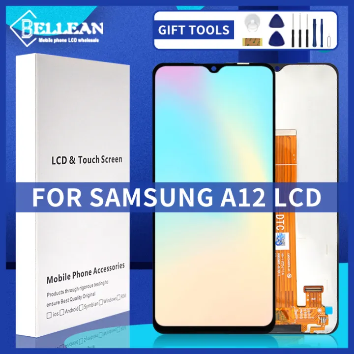 Original 6.5 Inch A125 Display For Samsung Galaxy A12 LCD Touch Screen ...
