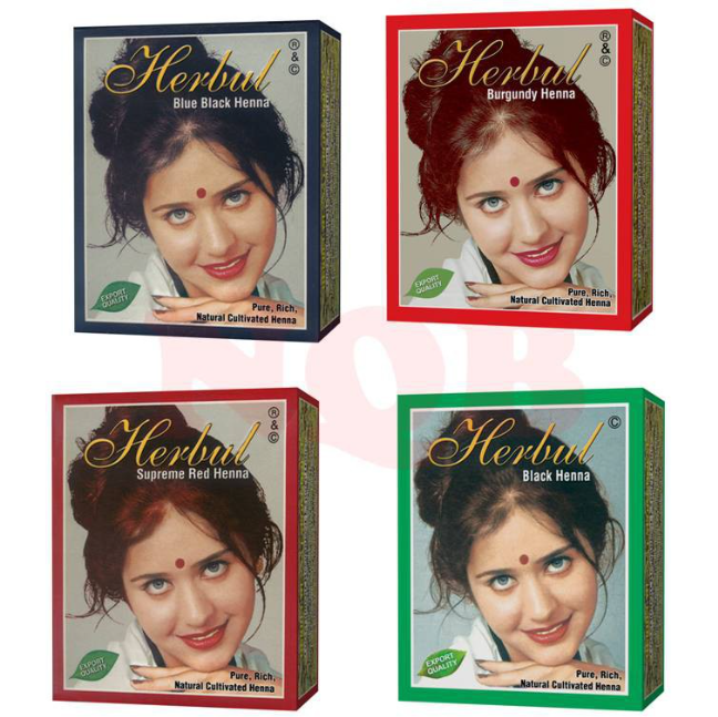 Henna Herbul Semir Rambut Sachet | Lazada Indonesia
