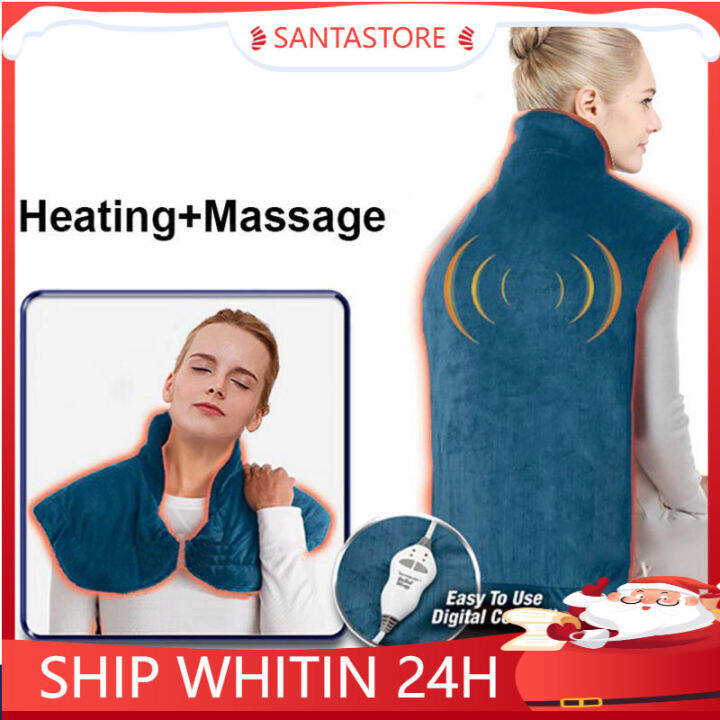 Hot Compress Ectric Heating Pad for Back Shoulder Pain and Cramps ...