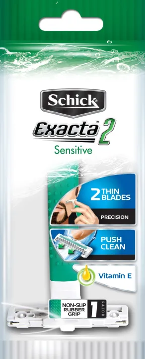 Schick Exacta 2 Sensitive Hanger Hijau | Lazada Indonesia