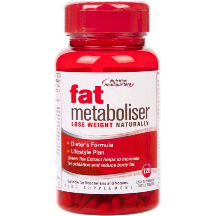 Nutrition Headquarters / Fat Metaboliser / 120 Tablets / Lose Weight ...