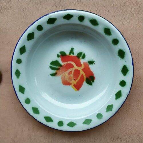 Piring Seng Piring Enamel Piring Seng Jaman Dulu Murah Piring Jadul ...