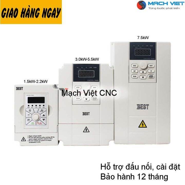 Biến tần BEST FC300 điện áp vào 1 pha 220V ra 3 pha 220V công suất 1.5kW 2.2kW 3.0kW 3.7kW 5.5kW ...