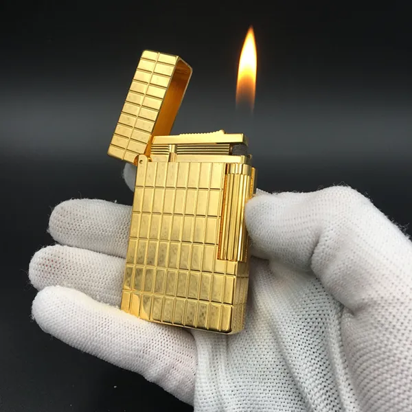 Pure copper clear voice lighter sideslip grinding wheel lighter sound ...