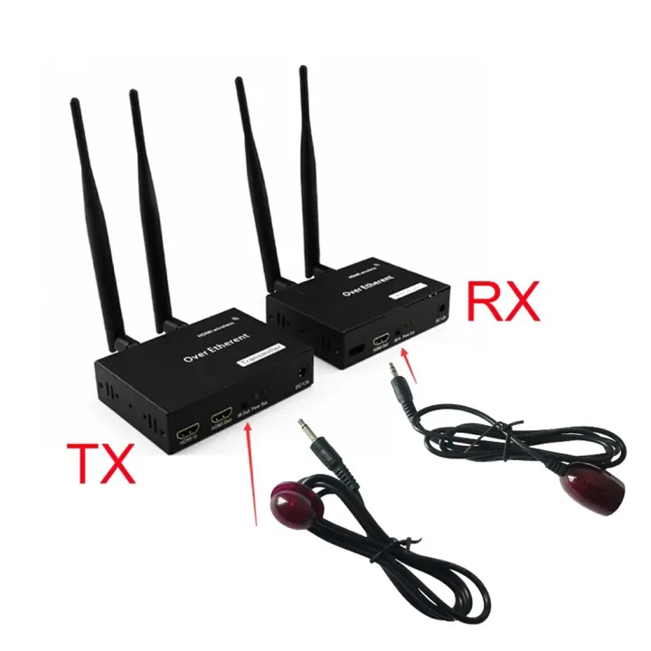 One To Multi 200M Wireless WiFi Transmitter Receiver 1080P HDMI ...