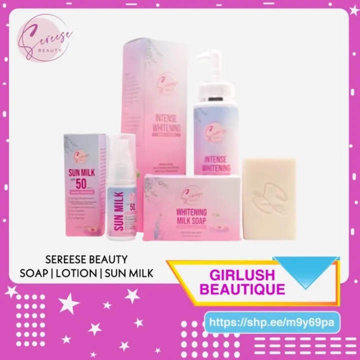 Fragrance of life Sereese Beauty Sun Milk Sunscreen | Whitening Milk ...