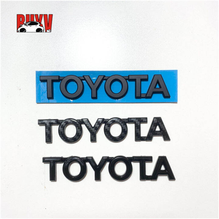 BuyV TOYOTA Emblems Sticker ABS Car Badge Decorative Sticker Decals ...