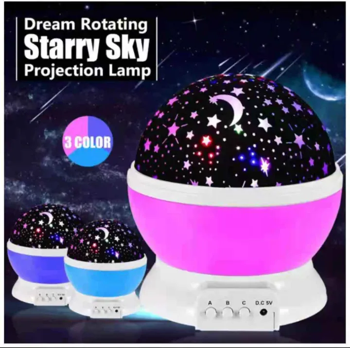 Star Master Dream Rotating Projection Lamp | Lazada PH