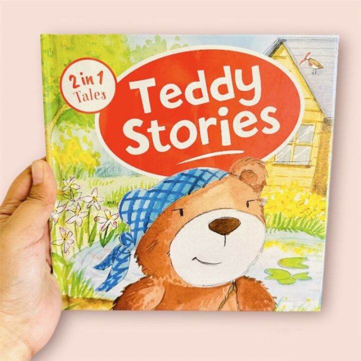 2 in 1 Tales Stories board book for toddlers Teddy stories Fairy and ...
