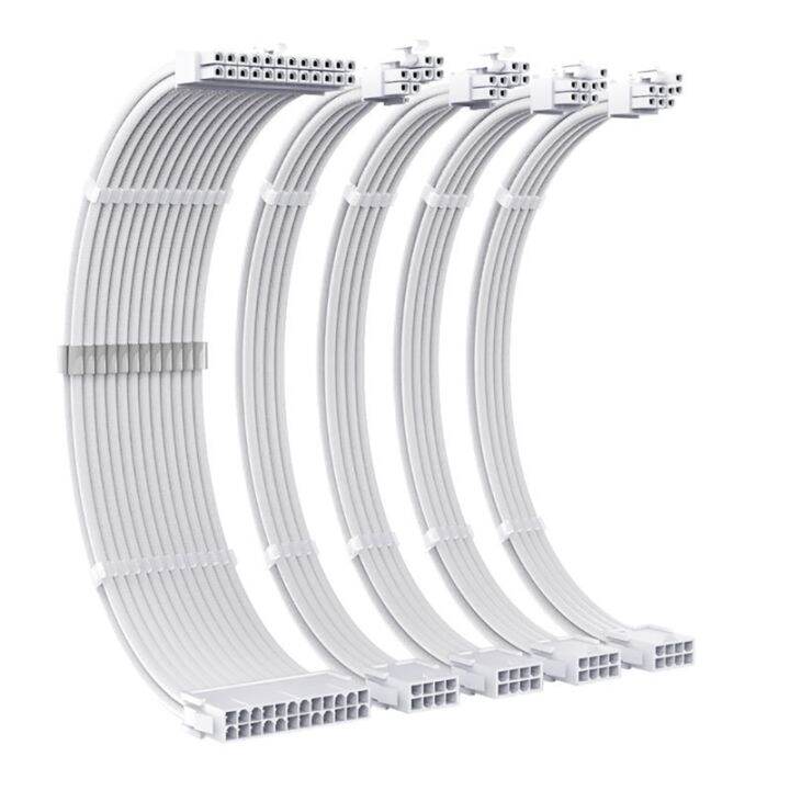 Motherboard Splitter Cable PSU Power Supply Extension Wire Nylon ...