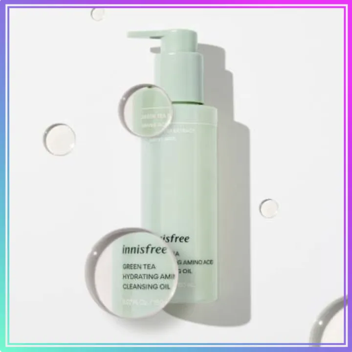 innisfree Green Tea Hydrating Amino-Acid Cleansing Oil 150mL [2022NEW ...