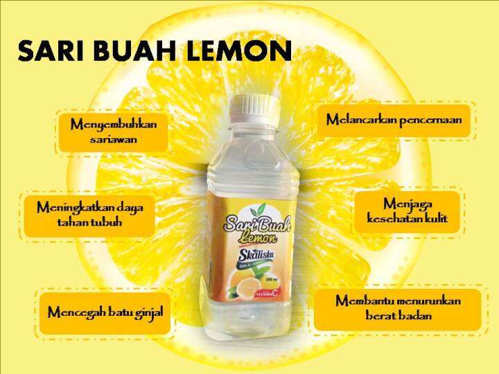 MINUMAN SARI BUAH LEMON | Lazada Indonesia
