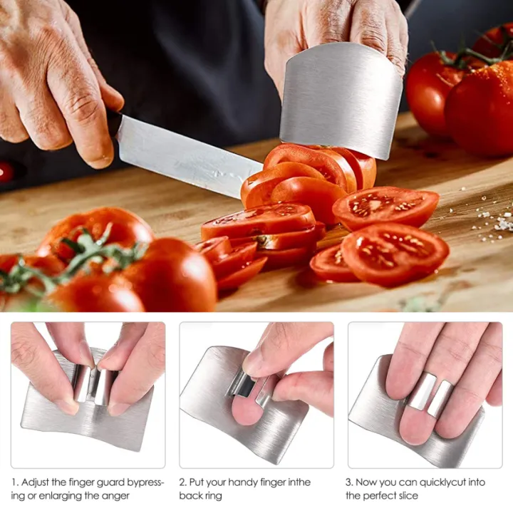 Finger Guards for Cutting, Stainless Steel Cutter Cutting Finger ...