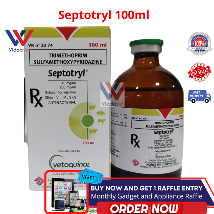 Livestock 100ml 100ml imported for animals Treat pulmonary urinary and ...