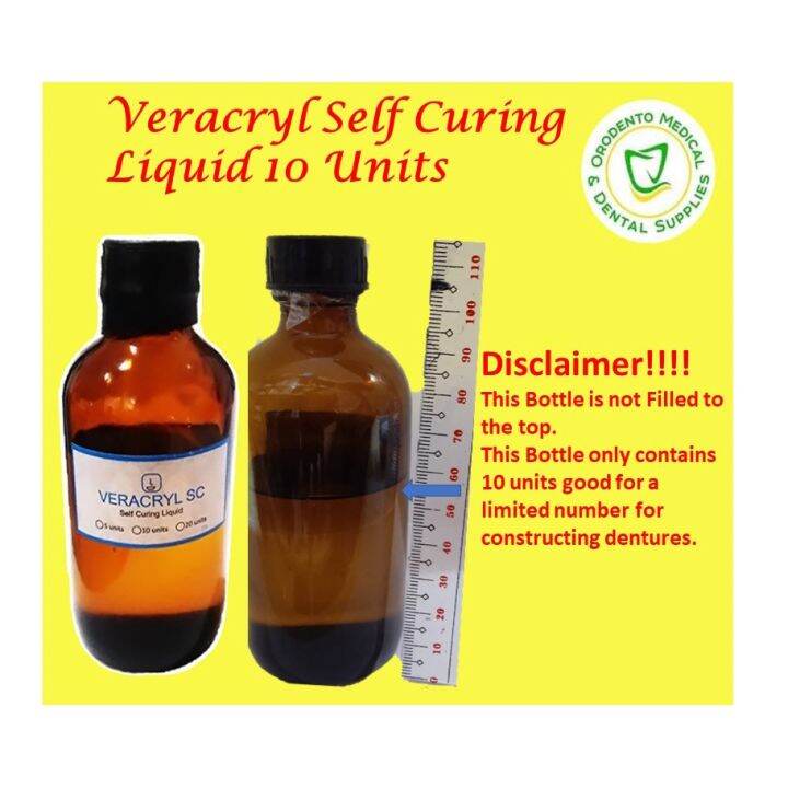 Veracryl SC Self Curing Liquid (10 Units) | Lazada PH