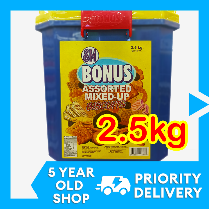 2.5kg SM Bonus BISCUITS ASSORTED TIMBA Sale Snacks Package Set Assorted ...