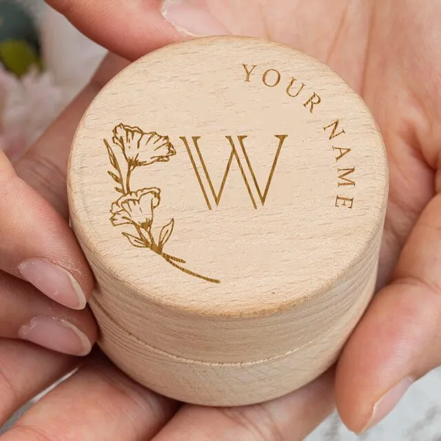 Personalised Baby First Tooth Wooden Tooth Box Milk Teeth Storage ...