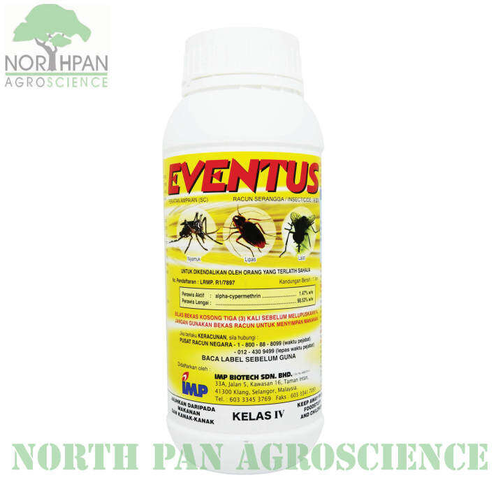 Eventus / 1L / Insecticides / anti Cockroaches, Ants, Flies, Mosquitoes ...