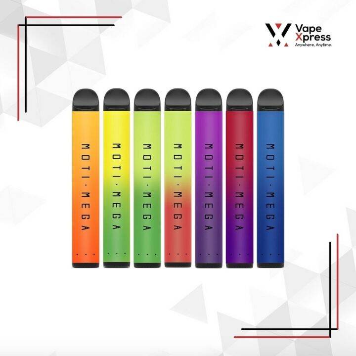 Moti Mega Disposable Vape 10mg - 800 Puffs Multiple Flavors E ...