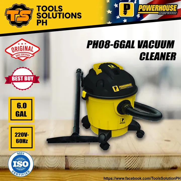 POWERHOUSE PH08 6 GALLON VACUUM CLEANER | Lazada PH