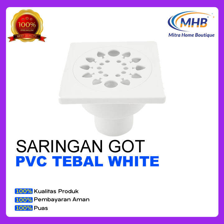 SARINGAN GOT PVC TEBAL WHITE | Lazada Indonesia