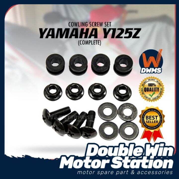 YAMAHA Y125Z COWLING SCREW SET (COMPLETE) | Lazada