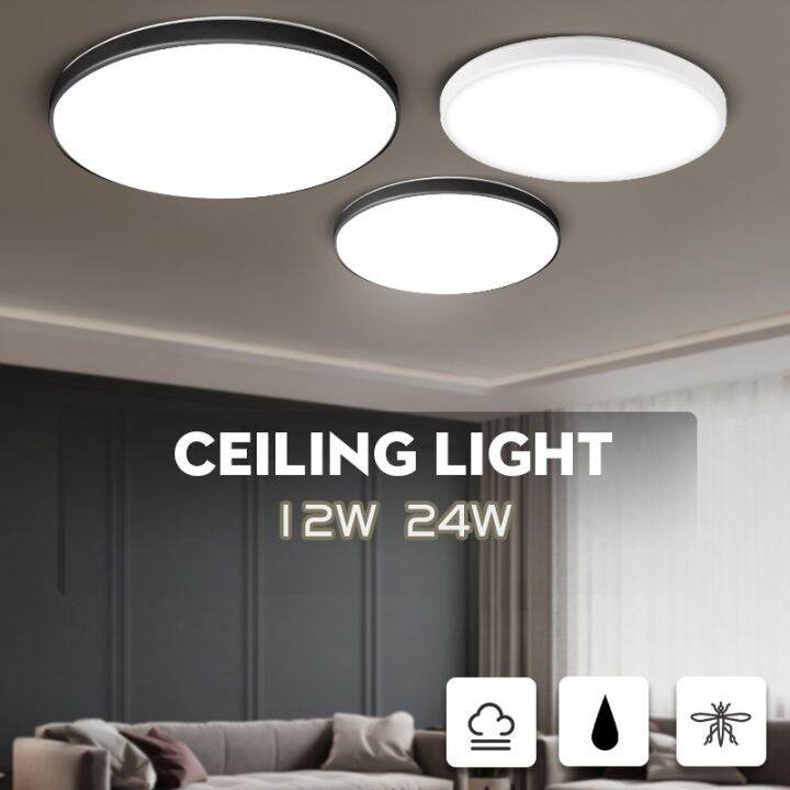 Ultra Thin LED Ceiling Lamp Ceiling Light Bedroom LED Modern Panel ...