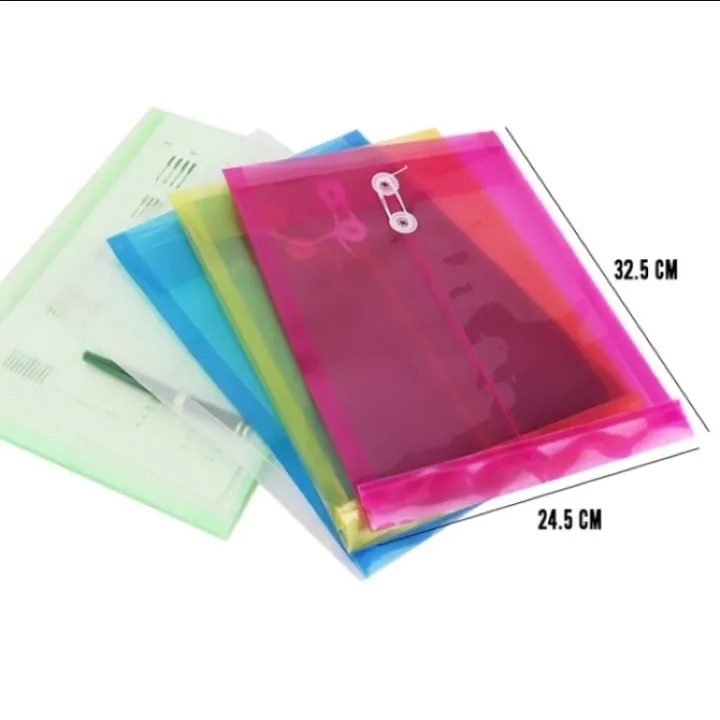12pcs A4 Size Rope Document File- Fail Tali saiz A4🔥🔥 | Lazada