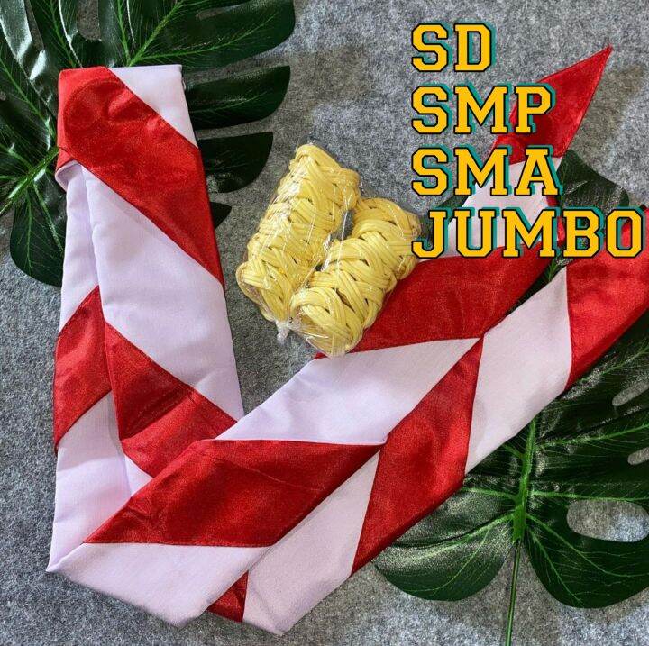 hasduk dasi pramuka cewek perempuan putri laki laki merah putih sd smp ...