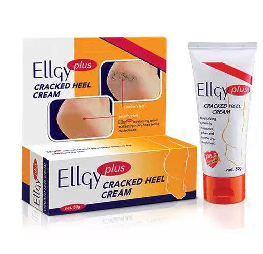 Ellgy Plus 25 กรัมและ 50 กรัม เอลจี้ พลัส ครีมทาส้นเท้าแตก/Ellgy Plus ...