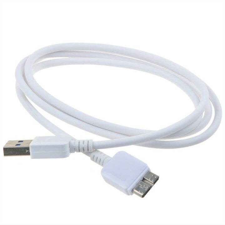 White USB 3.0 Cable for Transcend TS500GSJ25M3 Transcend Storejet 25M3 ...