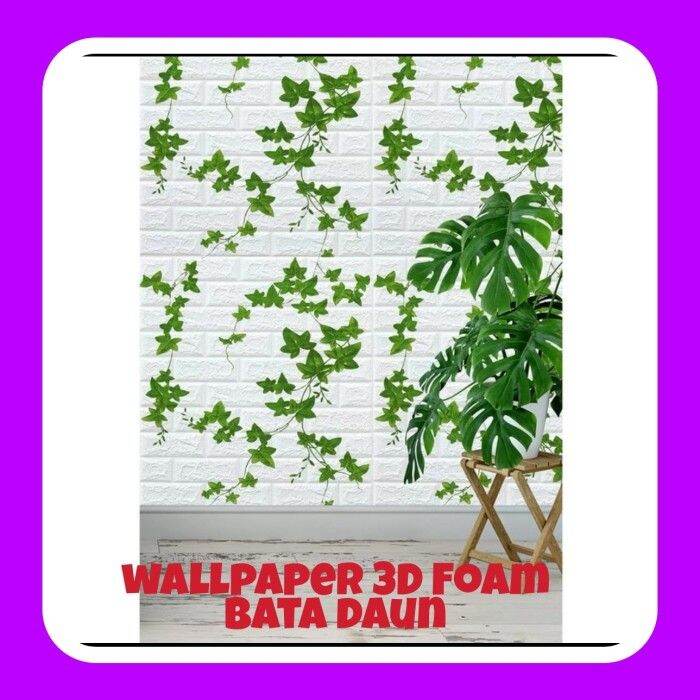 Wallpaper 3D Foam Busa Bata Sticker Dinding Modern Trendy Zaman Now ...