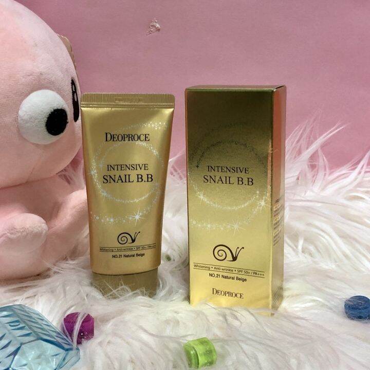 DEOPROCE Intensive Snail BB Cream SPF50 PA 50ml | Lazada PH