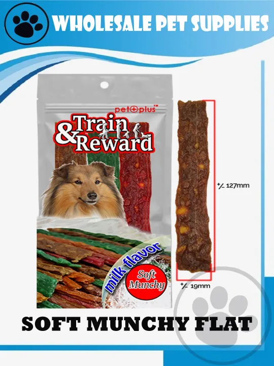 Train & Reward | SOFT MUNCHY FLAT (Dog Treat) | Lazada PH