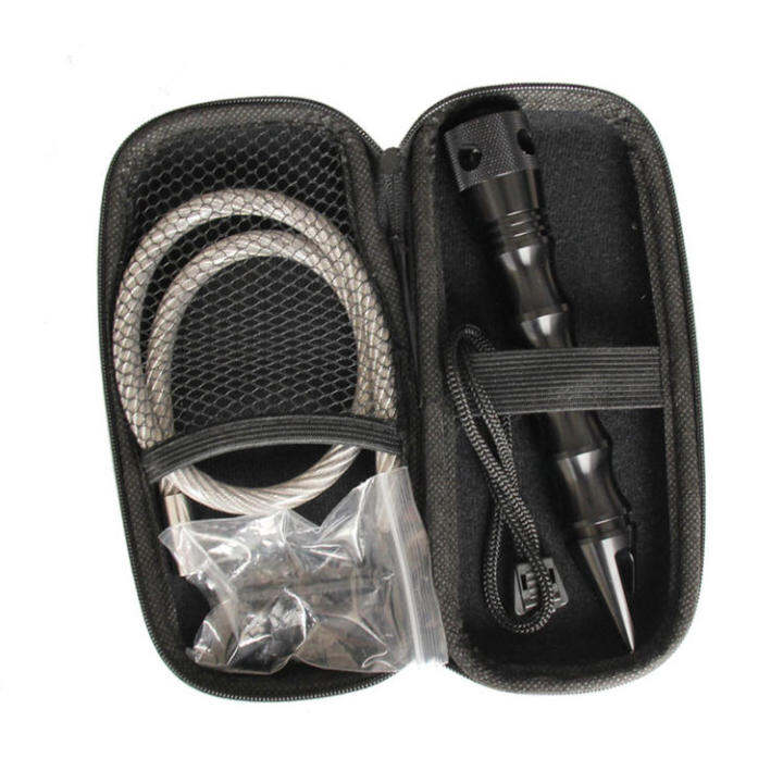 Folding Storage Window Breaker Defensive Wire Whip Stinger Whip Self ...