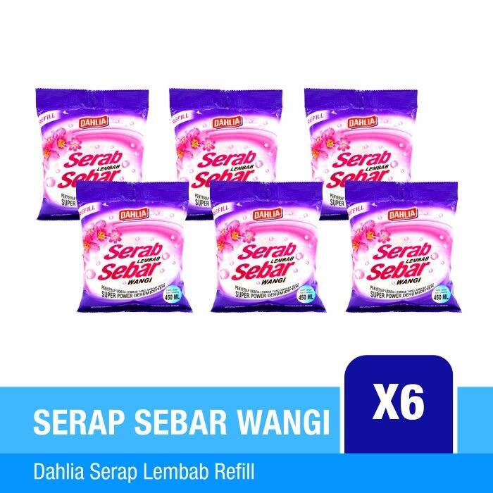 DAHLIA Refill Serab Lembab Wangi 250gr x6pcs | Lazada Indonesia