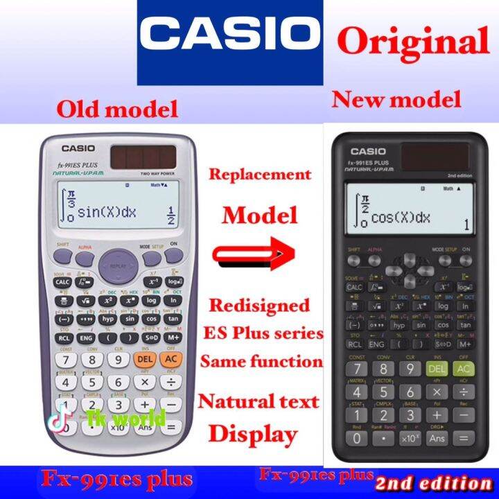 CASIO CS-991ES plus Junior High School College Student Calculator ...