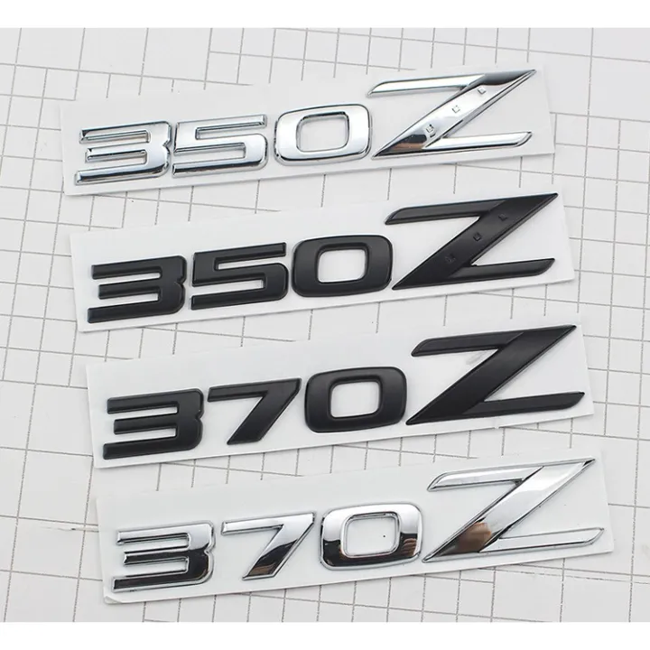 ZR 1 X Metal 350Z 370Z Car Side Rear Emblem Badge Sticker Decal For ...