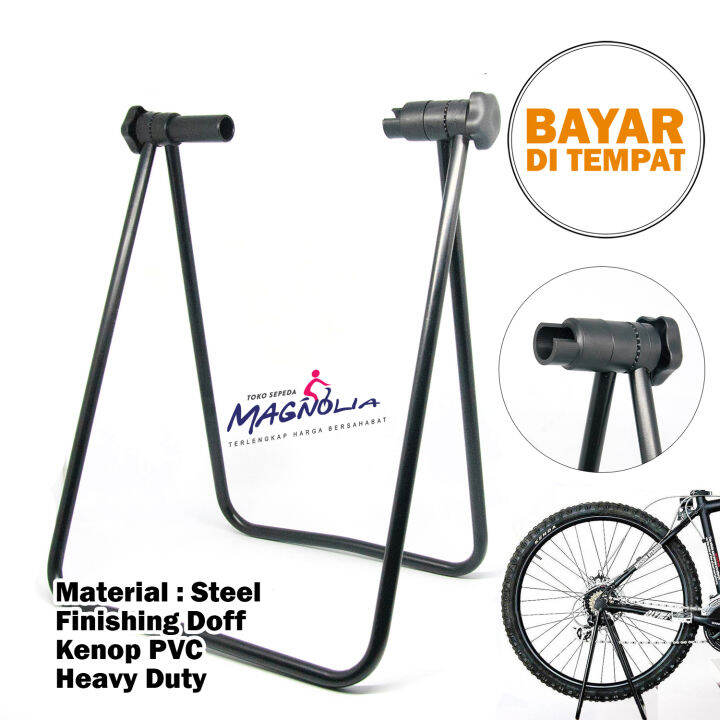 Standar Parkir Sepeda Paddock Sepeda Pedok Sepeda MTB RoadBike Seli ...