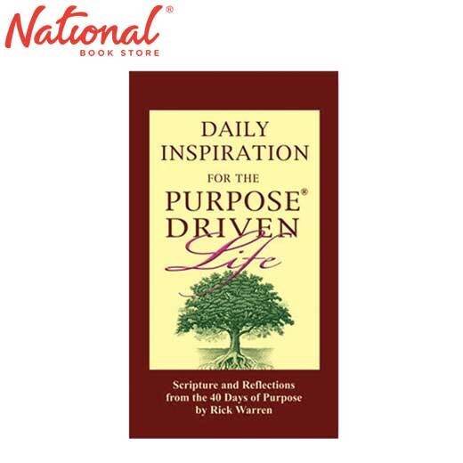 Daily Inspiration for the Purpose Driven Life | Lazada PH Daily Inspiration for the Purpose Driven Life | Lazada PH