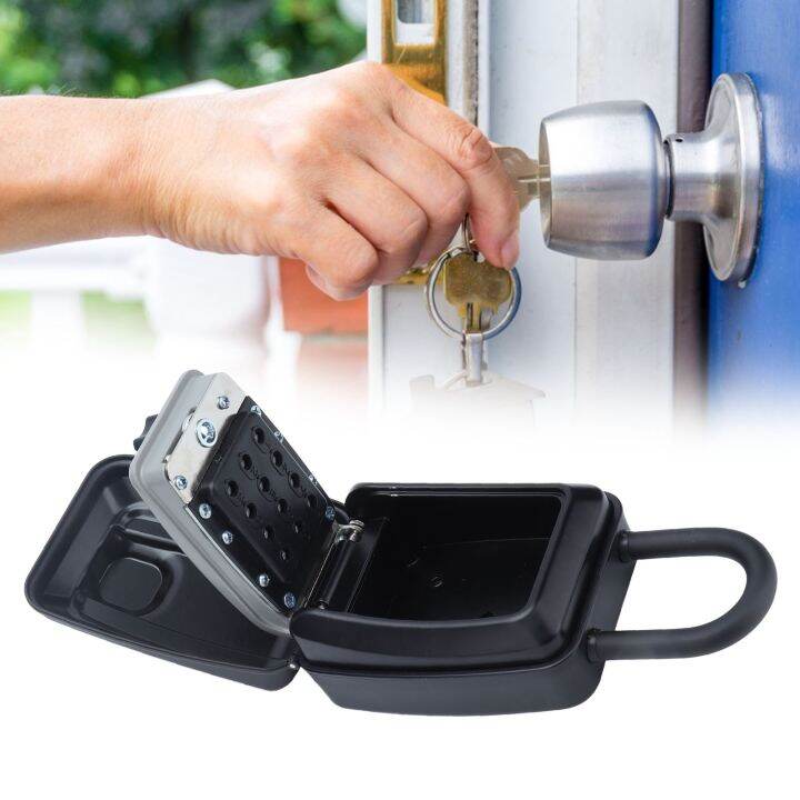 Password Key Lock Large Internal Cavity Key Lock Box for Outside ...