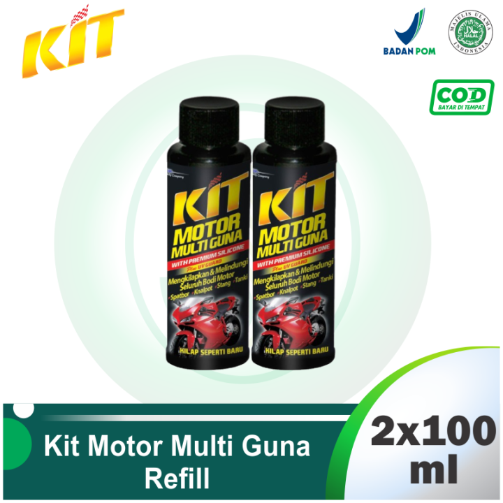 Kit Motor multi guna With Premium Silicone refil 100 ml- Twinpack ...