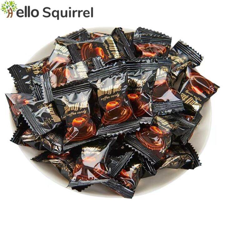 Extra strong coffee candy 500g hard sugar black coffee flavor non ...
