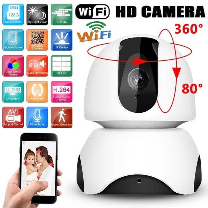 EC30-12 360Eyes Wifi IP Camera CCTV Surveillance Kamera Monitor ...